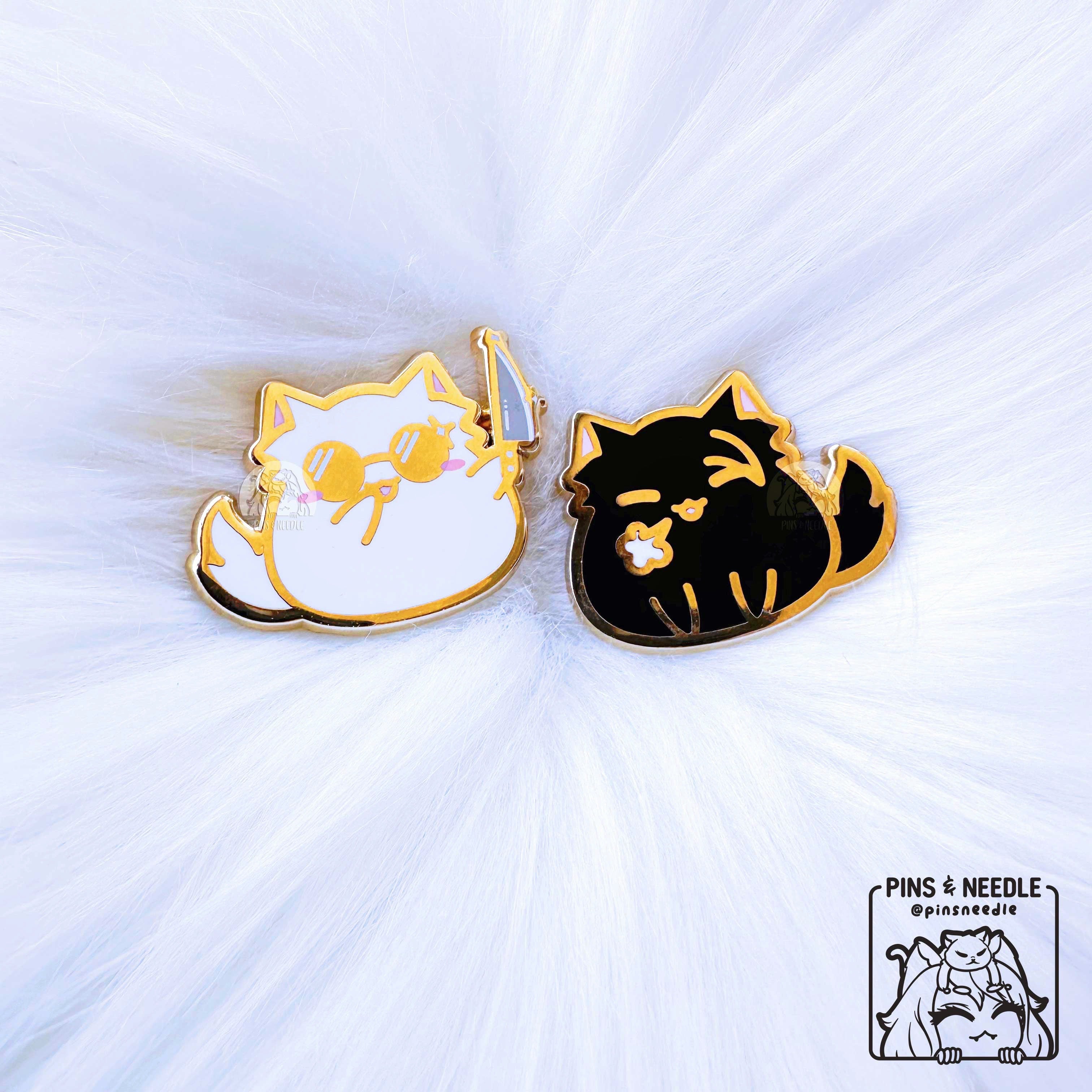 [SET] Gojo Geto Mischief Cats | Hard Enamel Pins – Pins & Needle