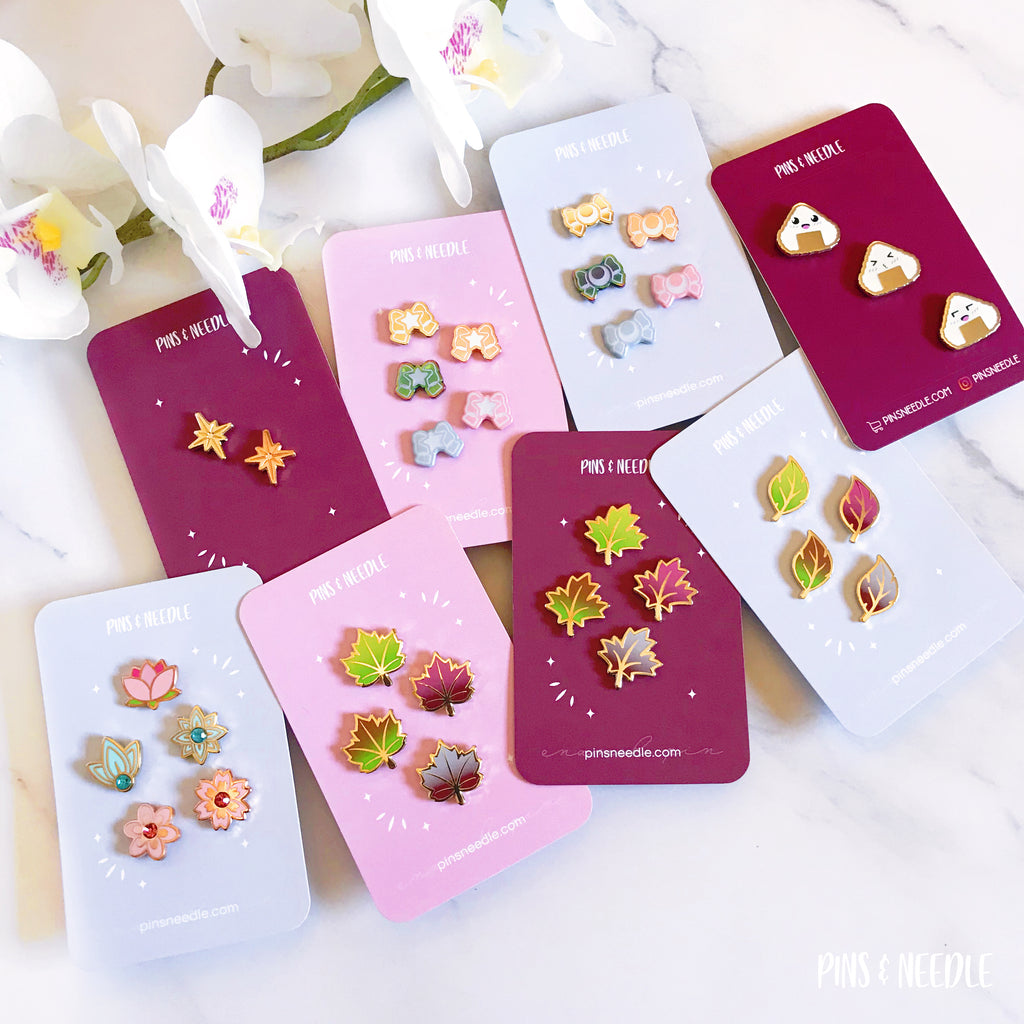 Pins & Needle | Tomoe x Nanami | Anime OTP Series ONE | Hard Enamel Pin