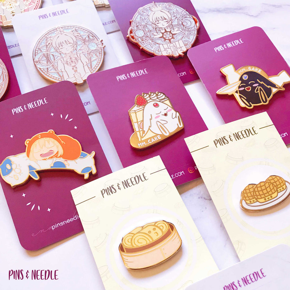 Pins & Needle | Tomoe x Nanami | Anime OTP Series ONE | Hard Enamel Pin